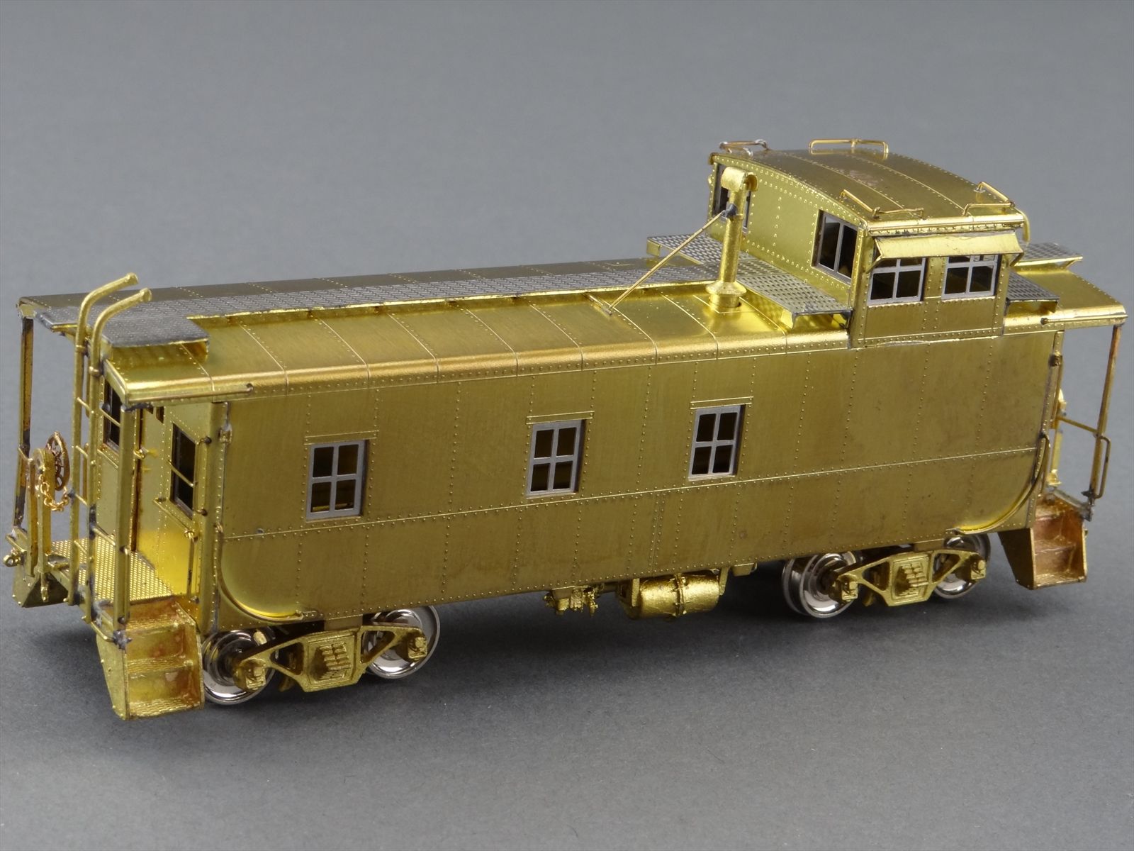 HO Brass OMI 1155 Overland D&RGW Rio Grande Steel Riveted Caboose 1400 ...