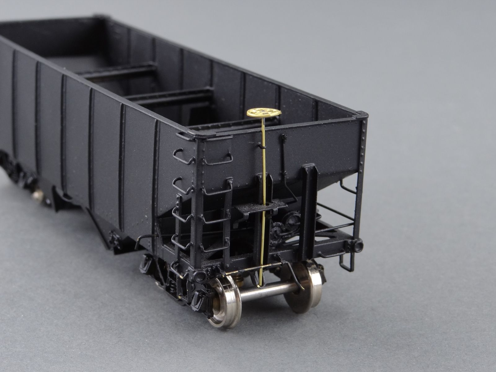 HO Brass OMI 3044 Overland USRA 2-Bay Open Hopper - Original - Painted