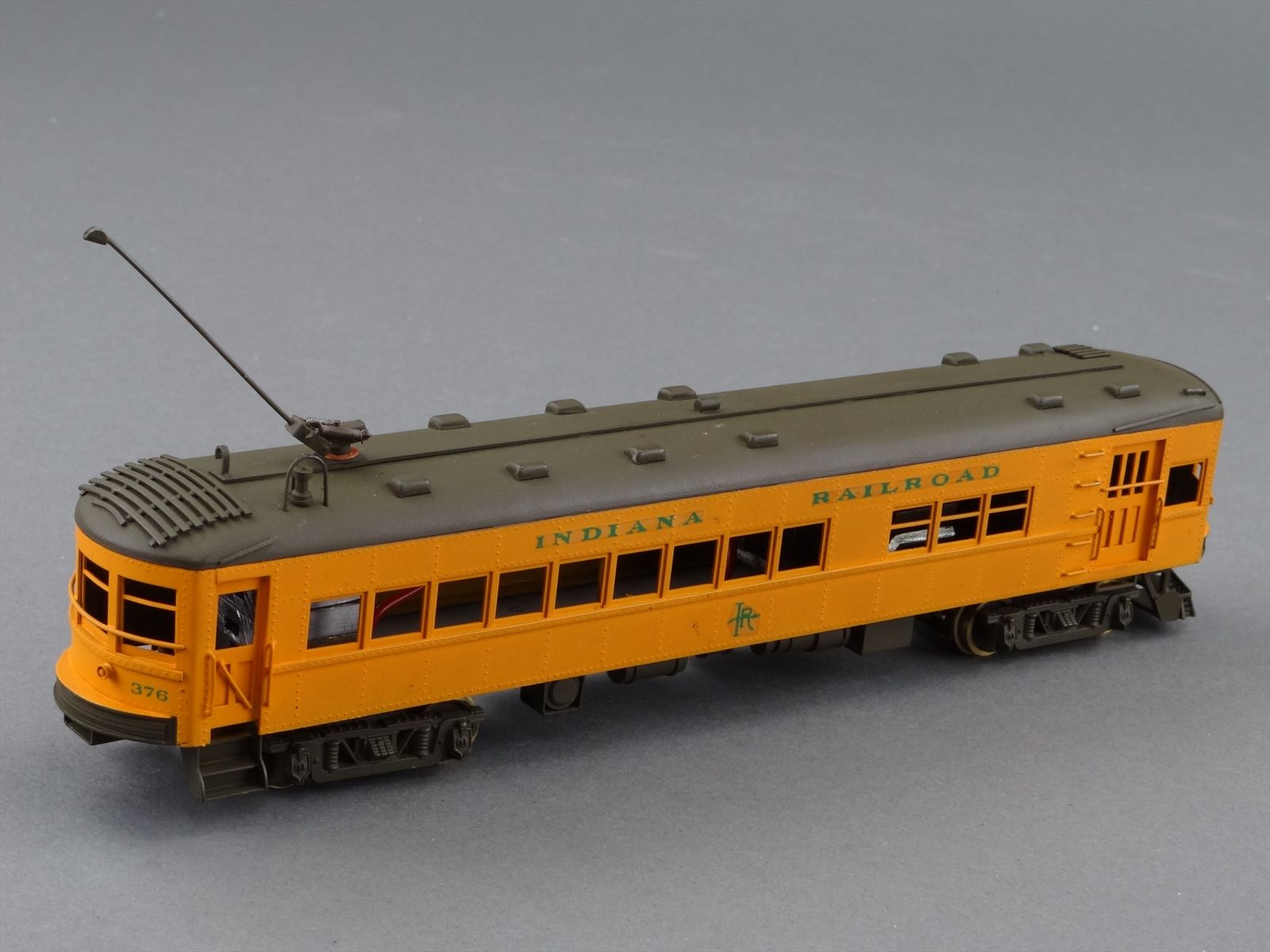 HO Brass - Ken Kidder 2052 Indiana Railroad Passenger RPO #376 - Custom