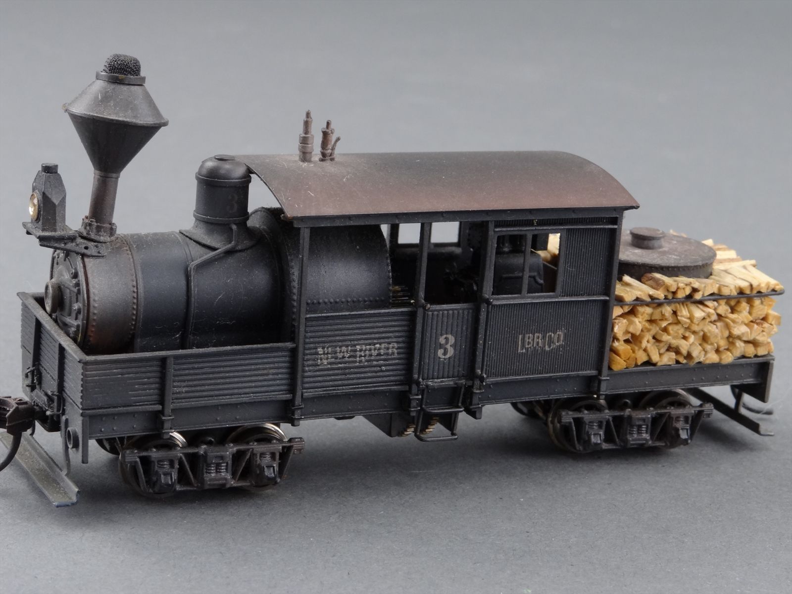 HO Brass Model Train - WMC Westside Climax Class A - Horizontal Boiler ...