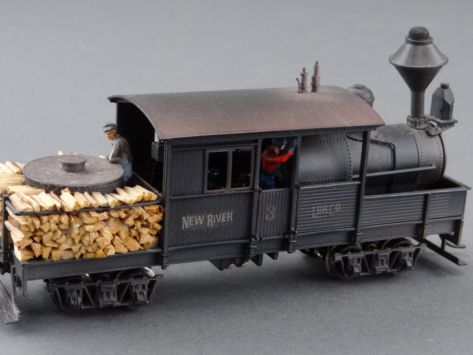 HO Brass Model Train - WMC Westside Climax Class A - Horizontal Boiler ...