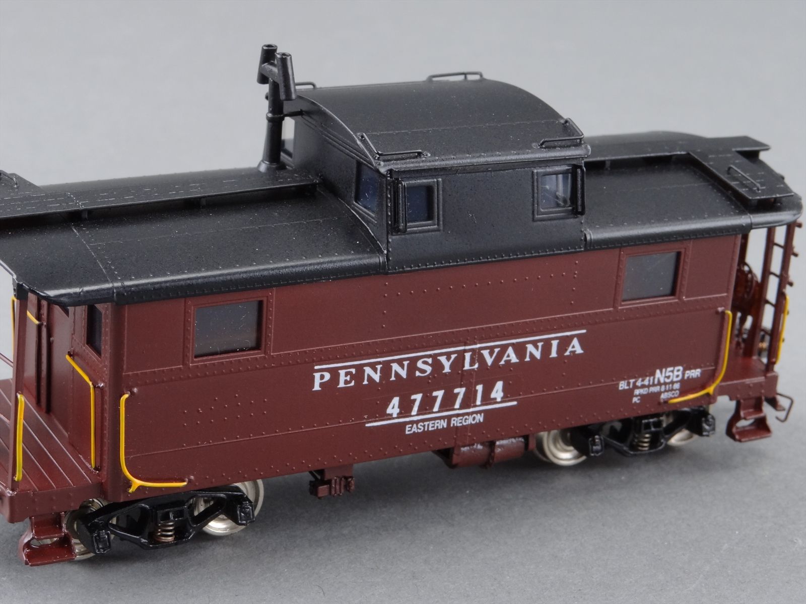 HO Brass PSC 16232-1 Precision Scale Co. PRR N5b Caboose without ...