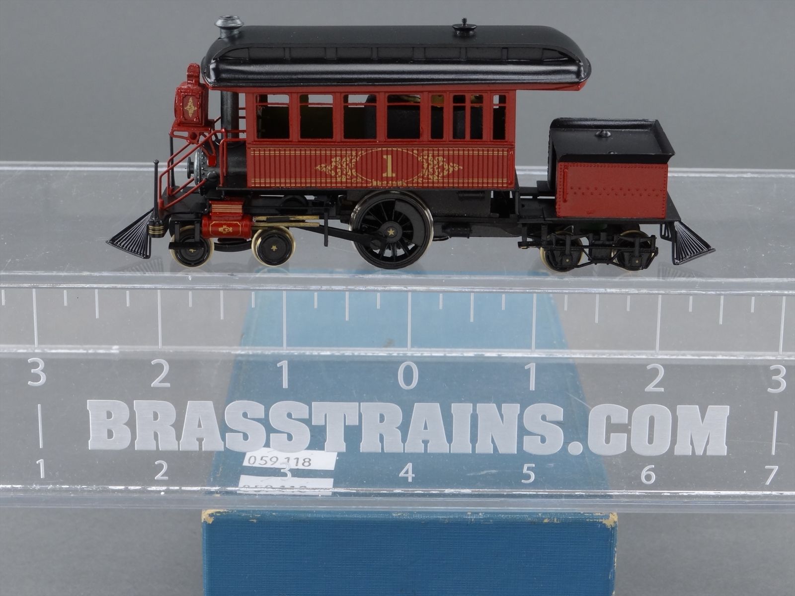 HO Brass Red Ball / Howell Day LV Lehigh Valley 4-2-4T Inspection ...