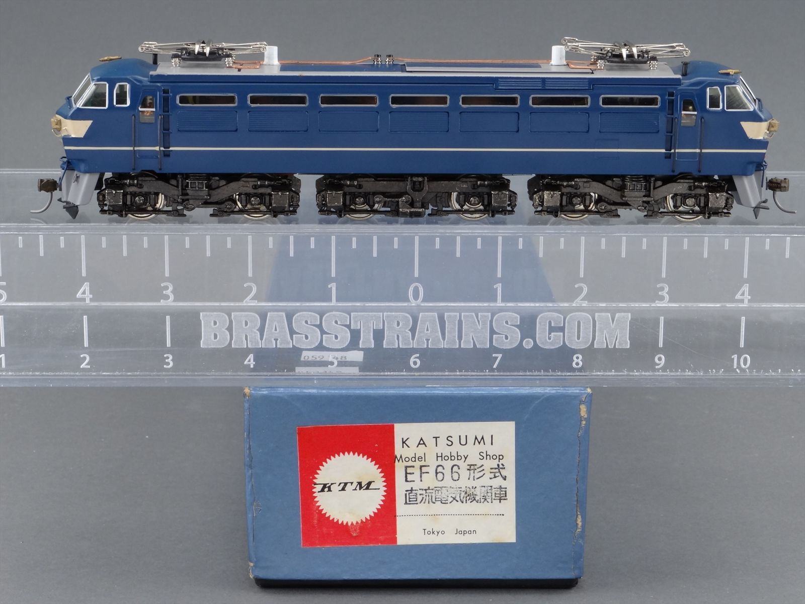 HO Brass Model Train - KTM Katsumi JNR Japanese Railroad EF66 Electric Loco