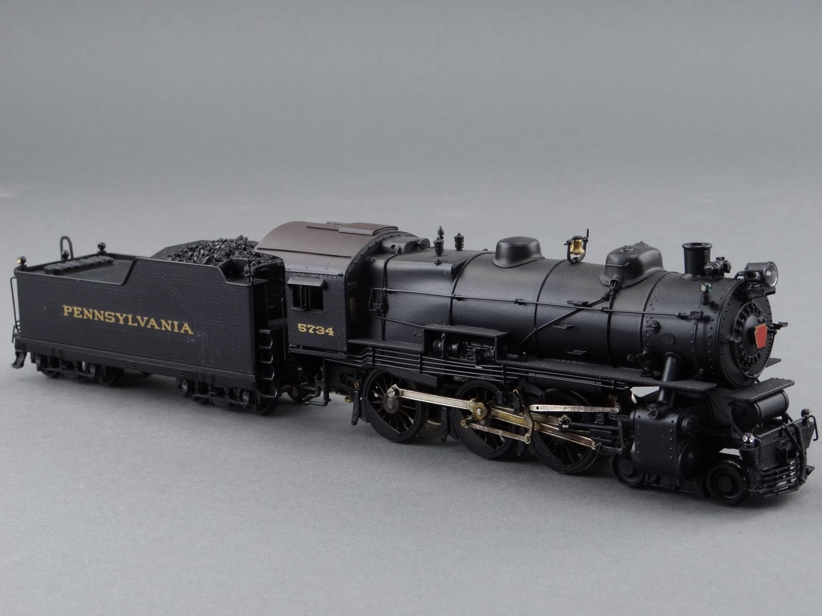 HO Brass Model Train - Gem Models PRR Pennsylvania 4-6-0 G5s #5734 - Custom