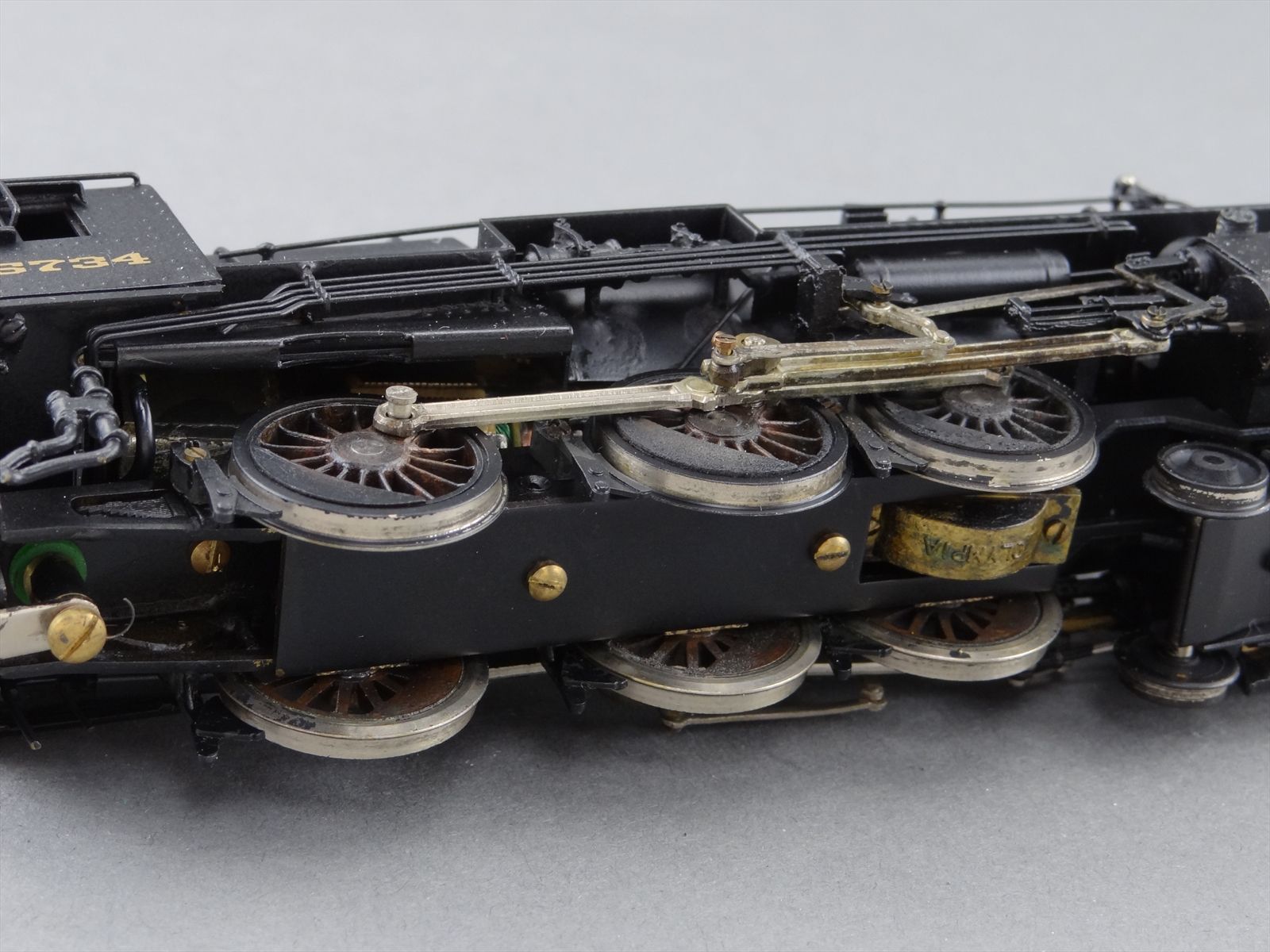 HO Brass Model Train - Gem Models PRR Pennsylvania 4-6-0 G5s #5734 - Custom