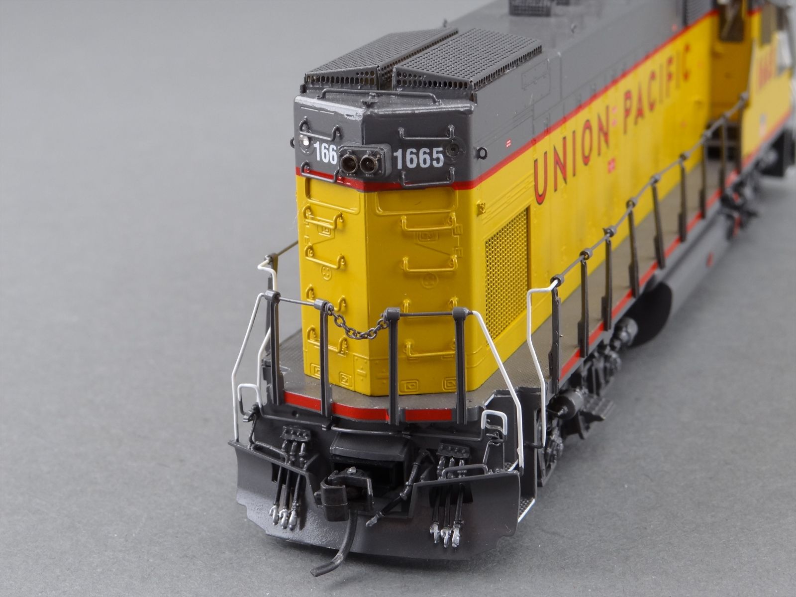 HO Brass Model Train - OMI 6750.1 Overland - UP Union Pacific GP15-1 - CUSTOM #1665