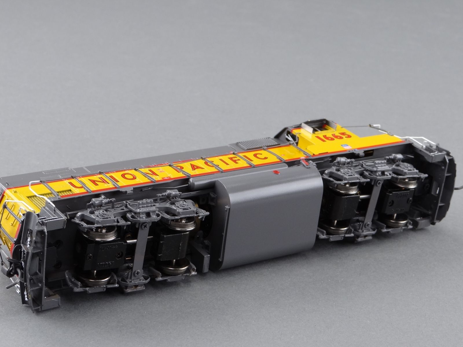 HO Brass Model Train - OMI 6750.1 Overland - UP Union Pacific GP15-1 - CUSTOM #1665