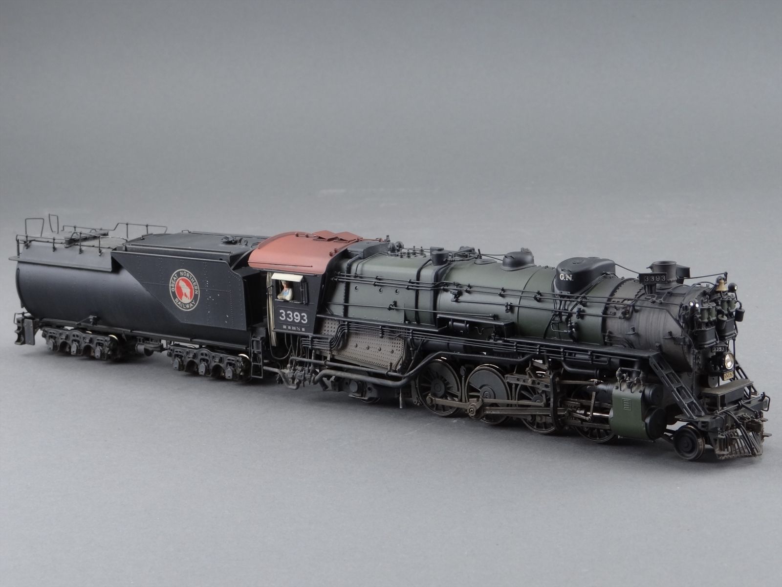 HO Brass Model Train - GPM Glacier Park GN Great Northern O-8 2-8-2 ...