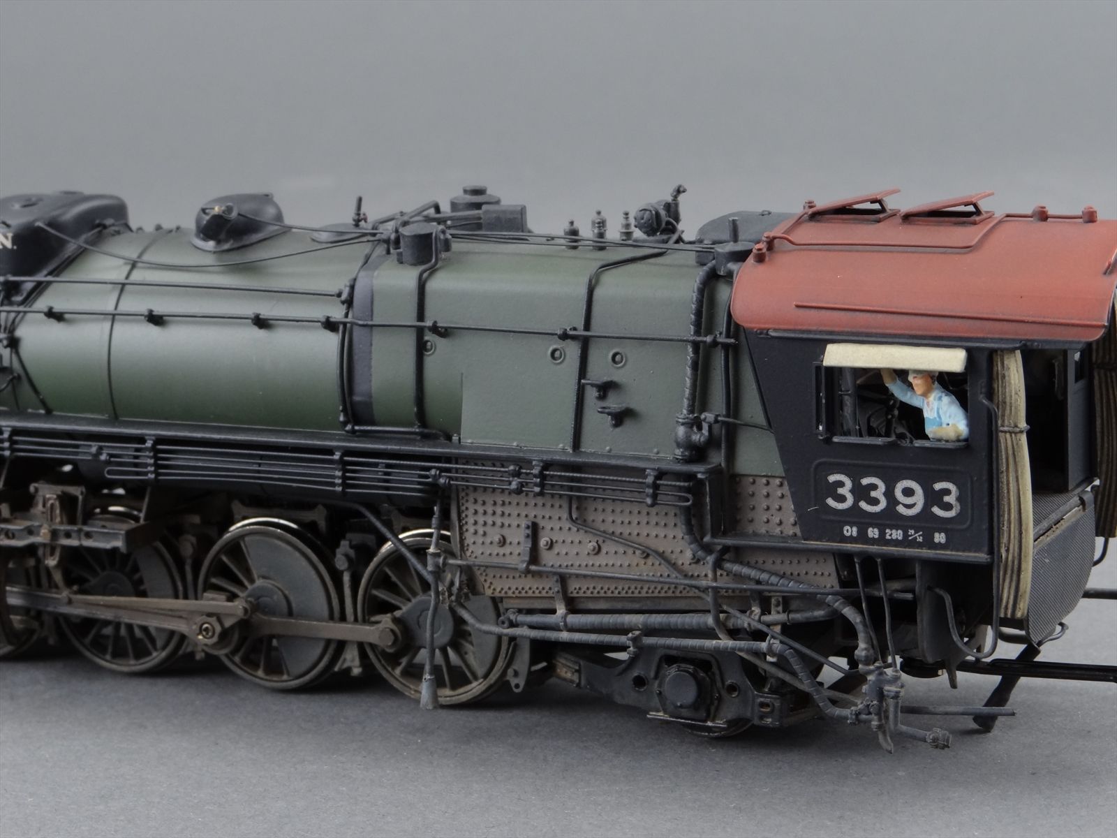 HO Brass Model Train - GPM Glacier Park GN Great Northern O-8 2-8-2 ...