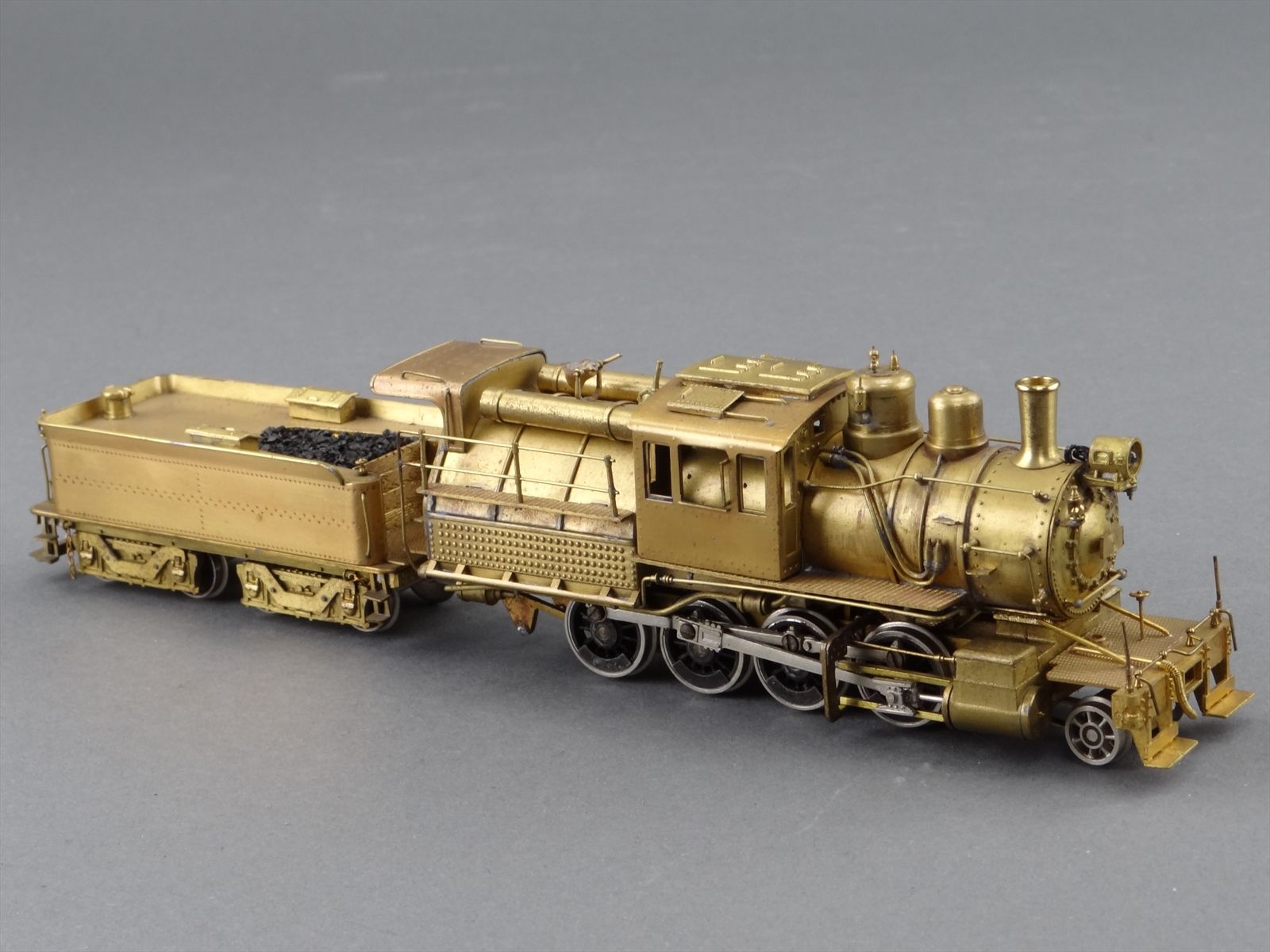 HO Brass Model Train - Gem Models Reading 2-8-0 Camelback I-5c - Unpainted