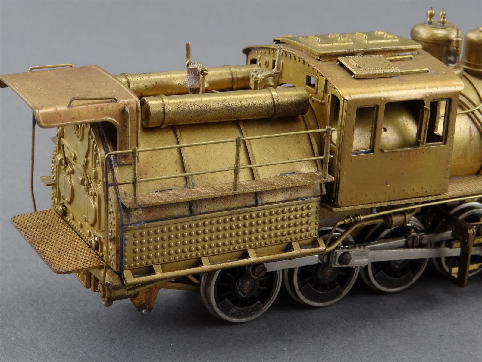 HO Brass Model Train - Gem Models Reading 2-8-0 Camelback I-5c - Unpainted