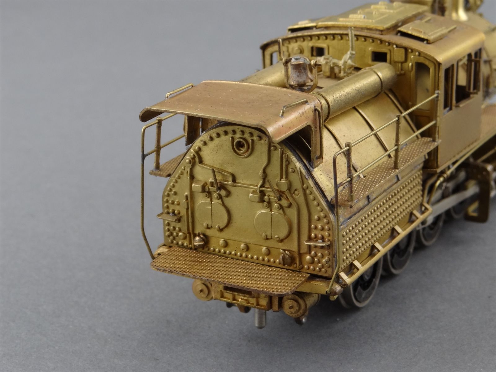 HO Brass Model Train - Gem Models Reading 2-8-0 Camelback I-5c - Unpainted