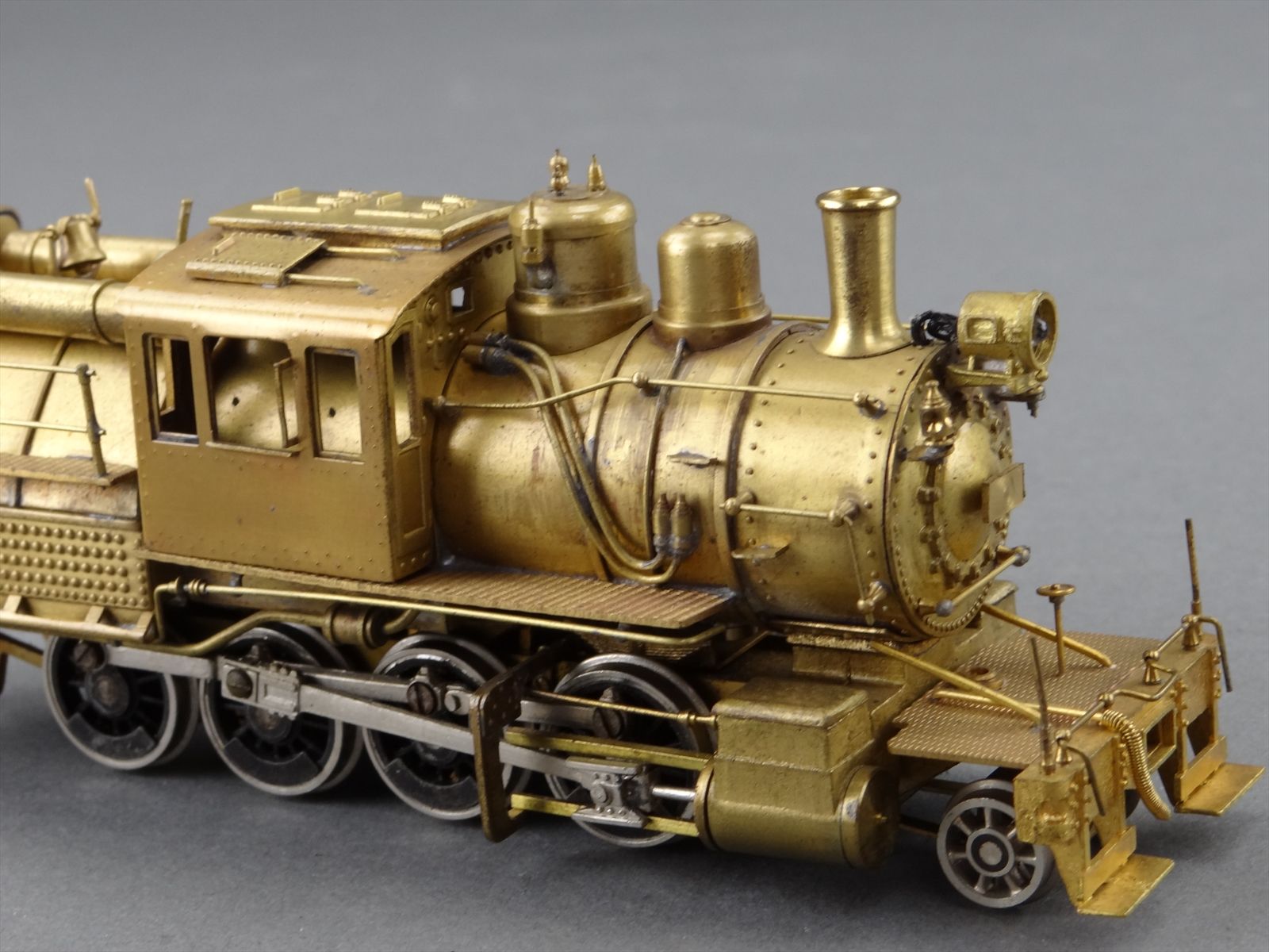 HO Brass Model Train - Gem Models Reading 2-8-0 Camelback I-5c - Unpainted