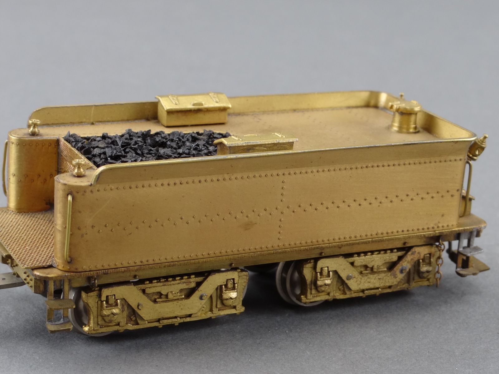 HO Brass Model Train - Gem Models Reading 2-8-0 Camelback I-5c - Unpainted