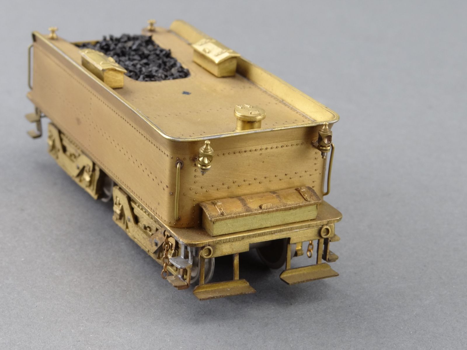 HO Brass Model Train - Gem Models Reading 2-8-0 Camelback I-5c - Unpainted