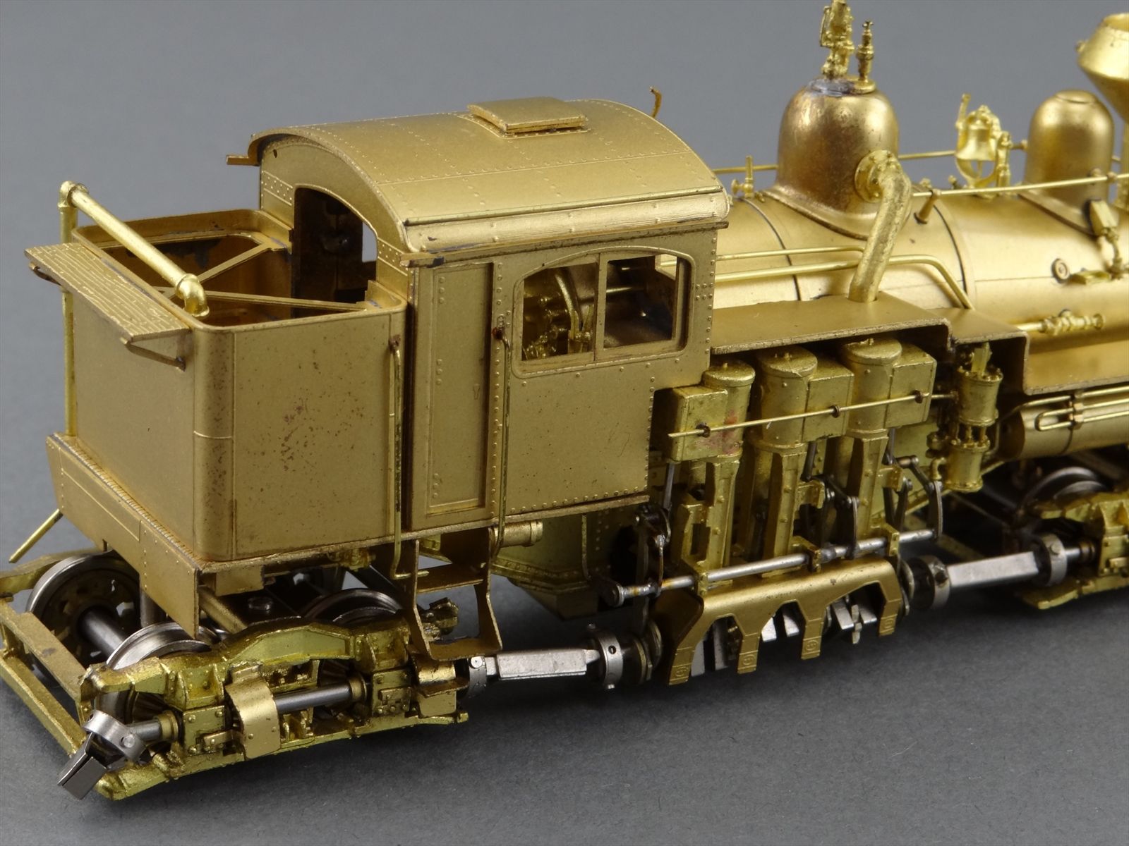 HO Brass Model Train - Key - Cass Scenic Railway #4 - Unpainted Three ...