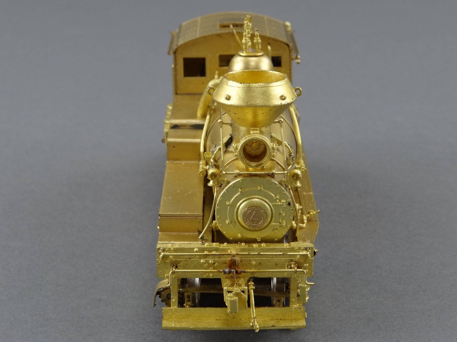 HO Brass Model Train - Key - Cass Scenic Railway #4 - Unpainted Three ...