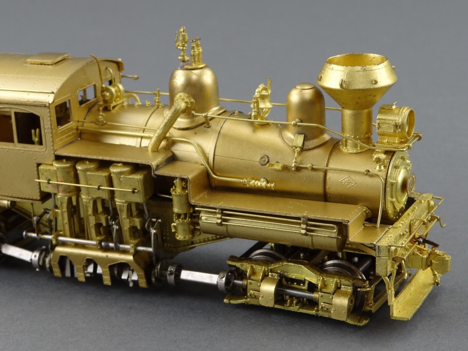 HO Brass Model Train - Key - Cass Scenic Railway #4 - Unpainted Three ...