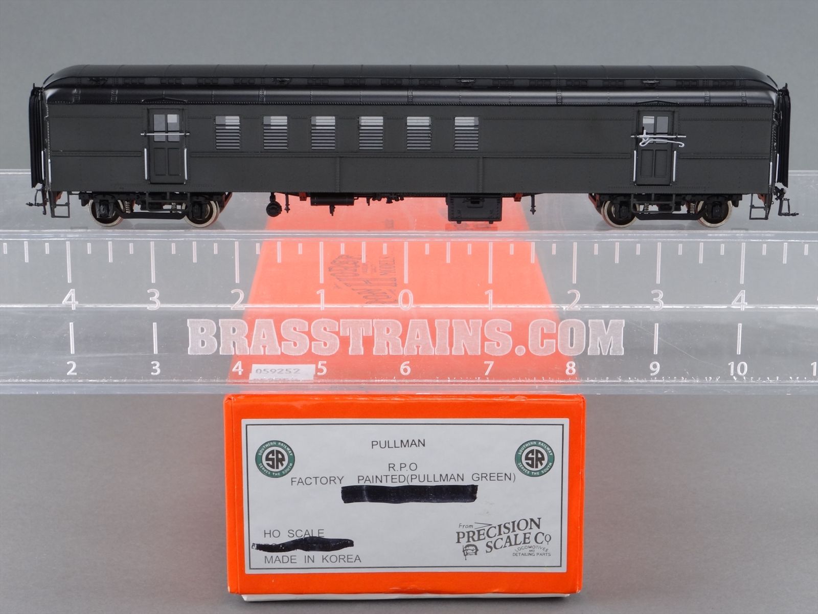 HO Brass Model Passenger Car - PSC - Pullman RPO - Factory Paint ...