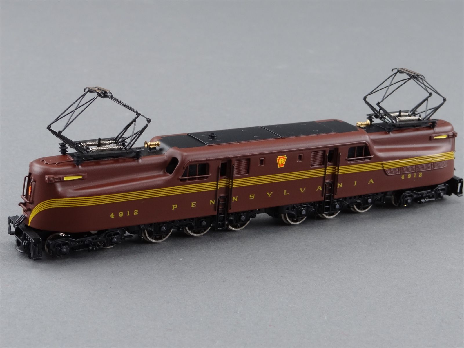 N Scale Brass Key Model Trains PRR Pennsylvania Railroad GG-1 Electric ...