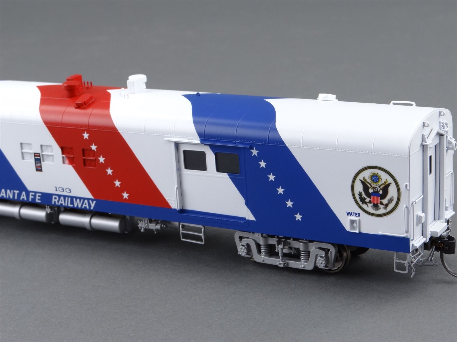 HO Brass Model Train - TCY 0485.1 Coach Yard ATSF Santa Fe Steam ...