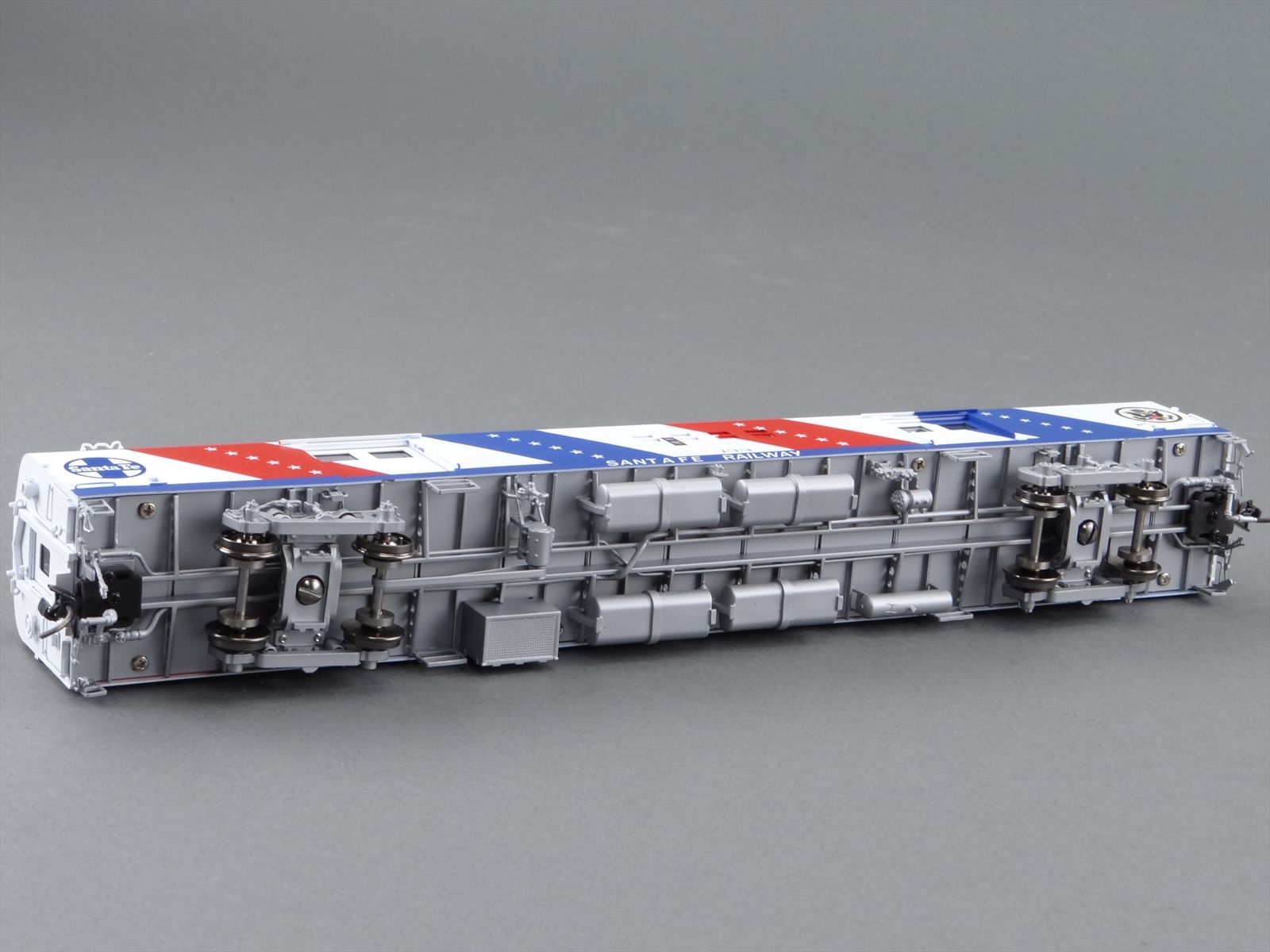 HO Brass Model Train - TCY 0485.1 Coach Yard ATSF Santa Fe Steam ...
