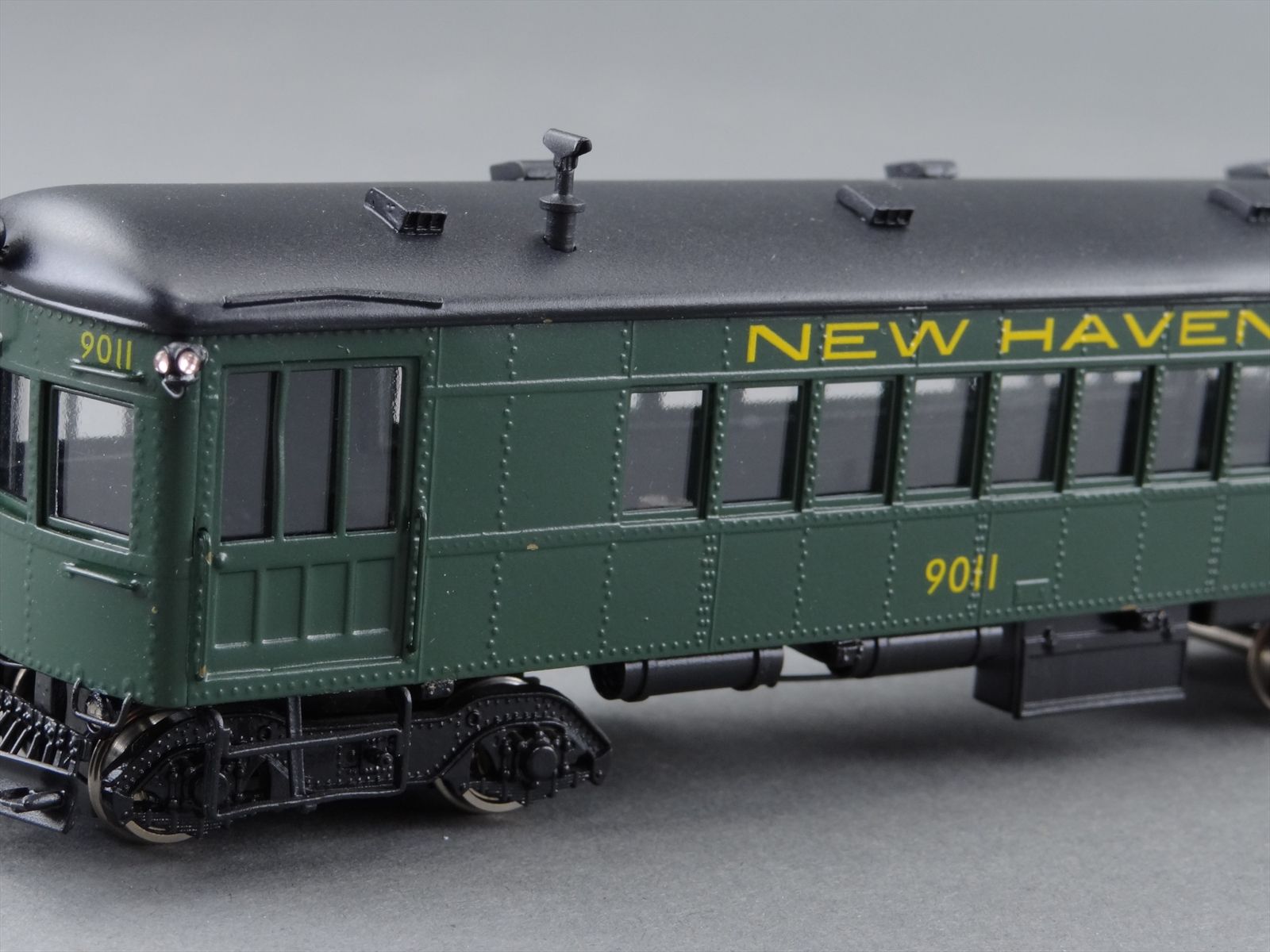 HO Brass Model Train - NJCB Custom Brass Gasoline Rail Coach New Haven ...