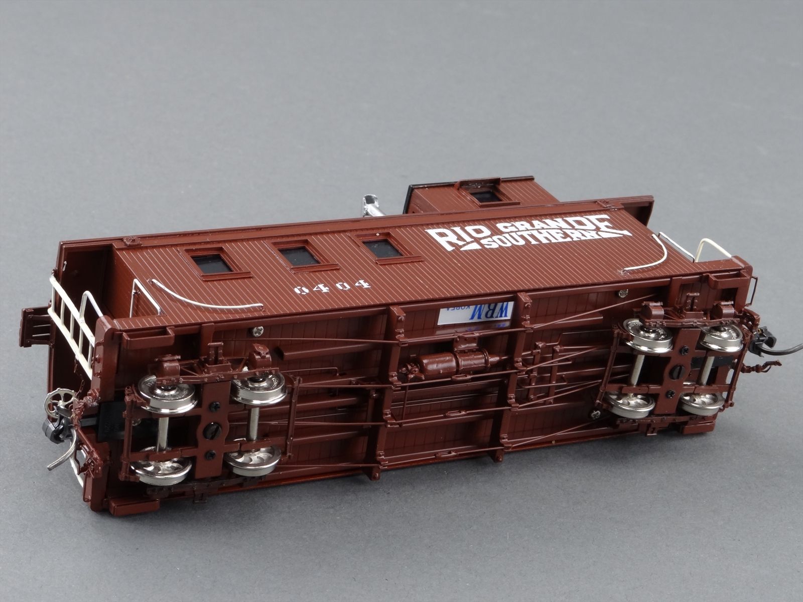 Sn3 Scale - Brass PBL Milestone RGS Rio Grande Southern Long Caboose #0404