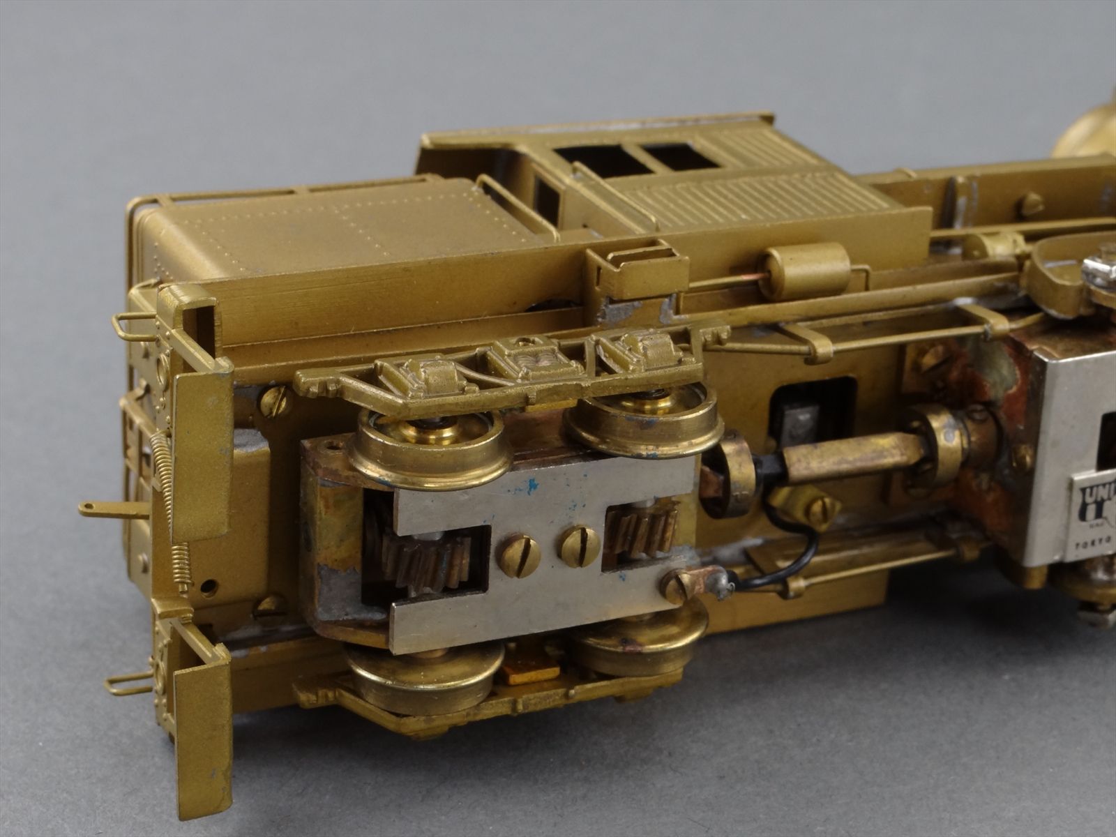 HO Brass Model Train PFM United Classic Logging 2-Truck Climax Class B