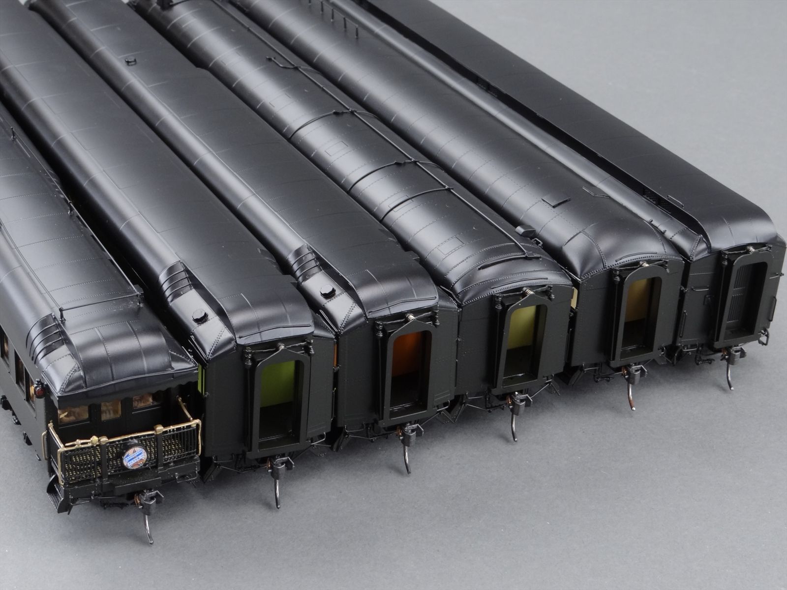 HO Brass Model Train - Division Point Exposition Flyer Pre-War 6 Car ...