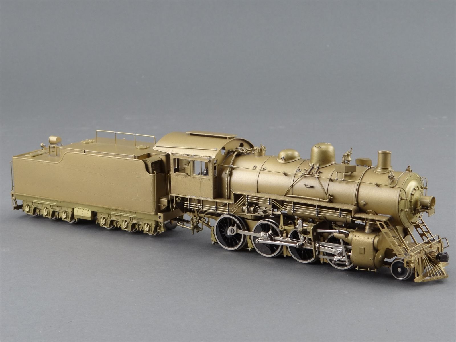 HO Brass Model Train - Hallmark Models ATSF Santa Fe 2-8-0 #2507 Class