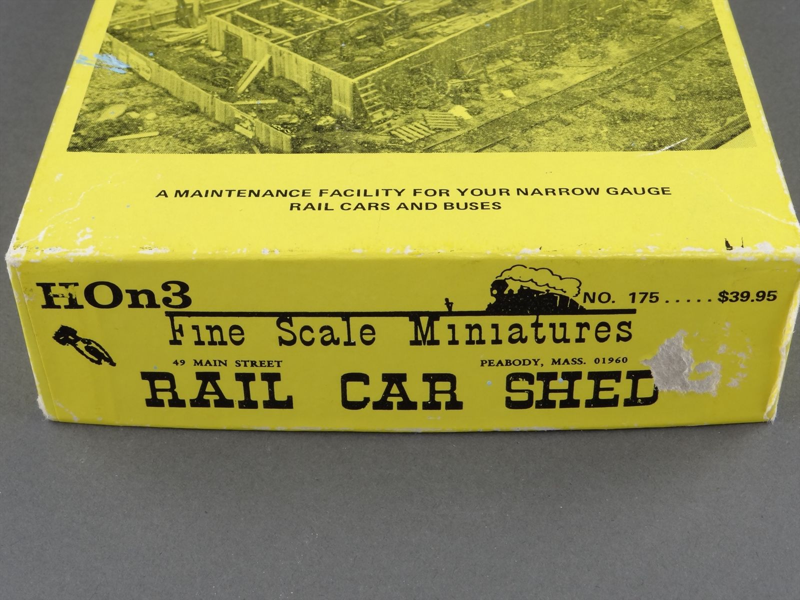 HO Craftsman Kit - FSM Fine Scale Miniatures Kit #175 Rail Car Shed