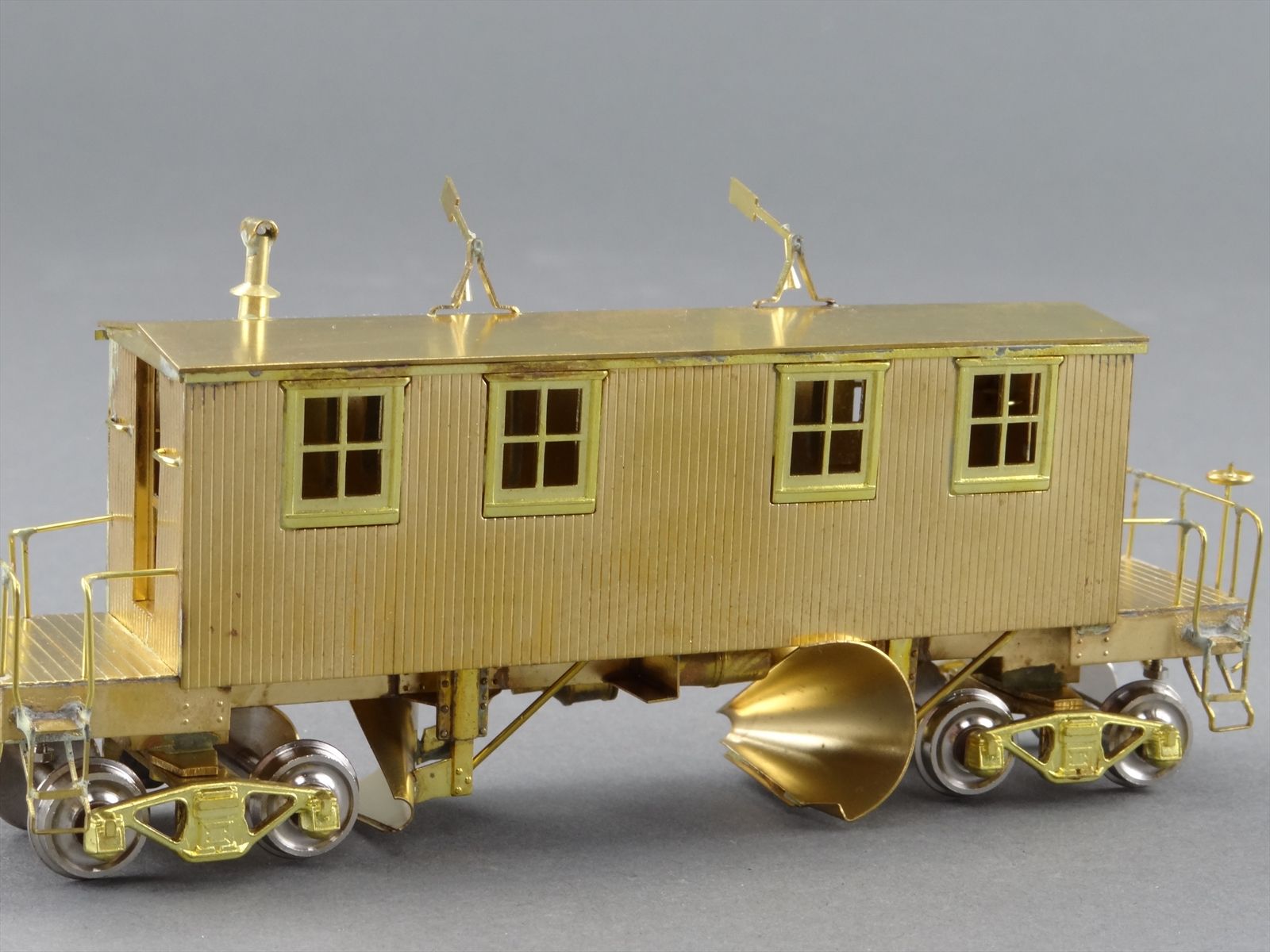 HO Brass Lambert SP Southern Pacific Snow Flanger Car