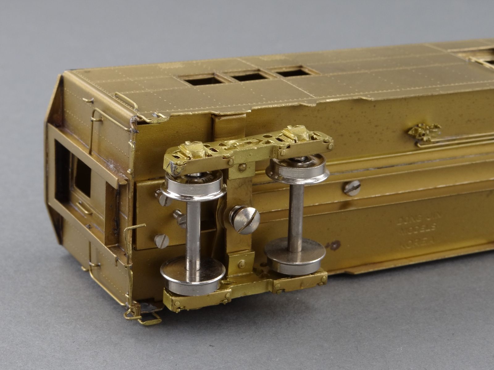 HO Brass Model Train - Hallmark Troop Kitchen Car - Later Run