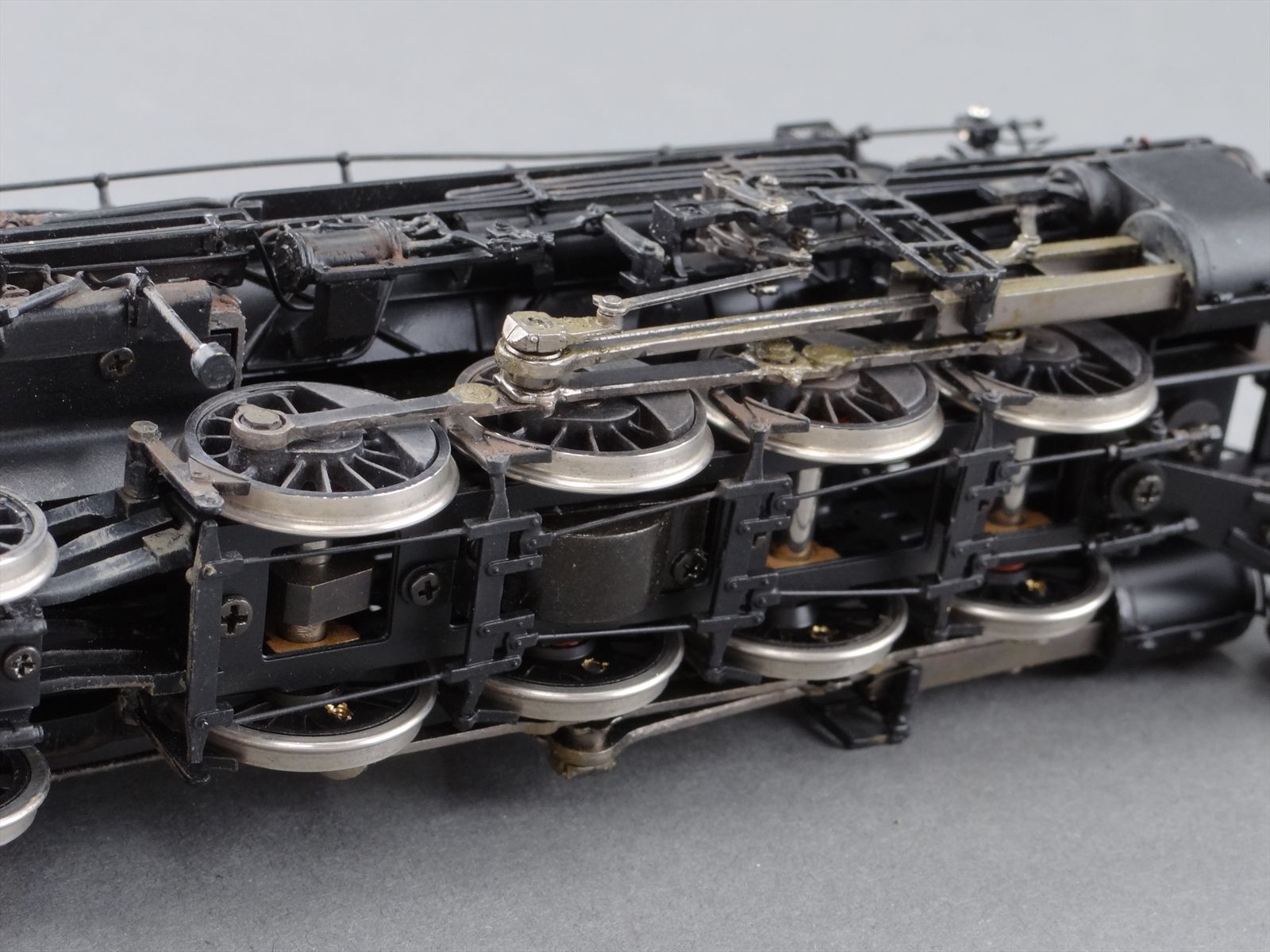 HO Brass Model Train - DP 3903 Division Point AT&SF Santa Fe 2-8-2 #899 ...