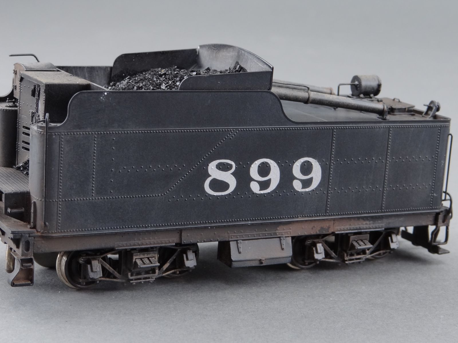 HO Brass Model Train - DP 3903 Division Point AT&SF Santa Fe 2-8-2 #899 ...