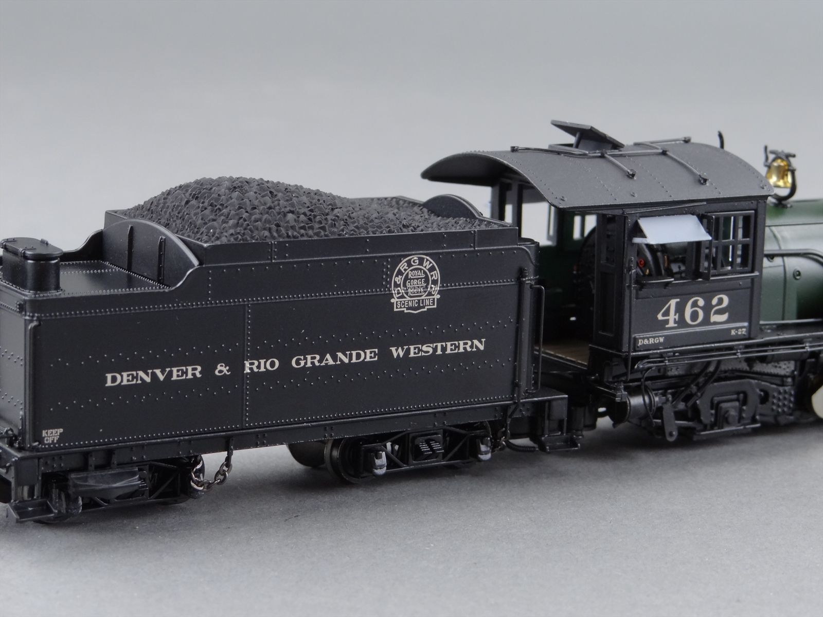 HOn3 Scale Blackstone PN B310105-S D&RGW K-27 Class 2-8-2 Steam ...