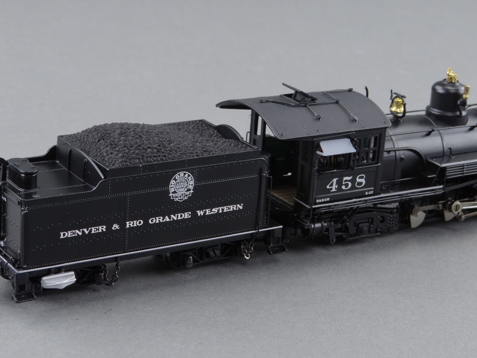 HOn3 Scale Blackstone PN B310123-S D&RGW K-27 Class 2-8-2 Steam ...