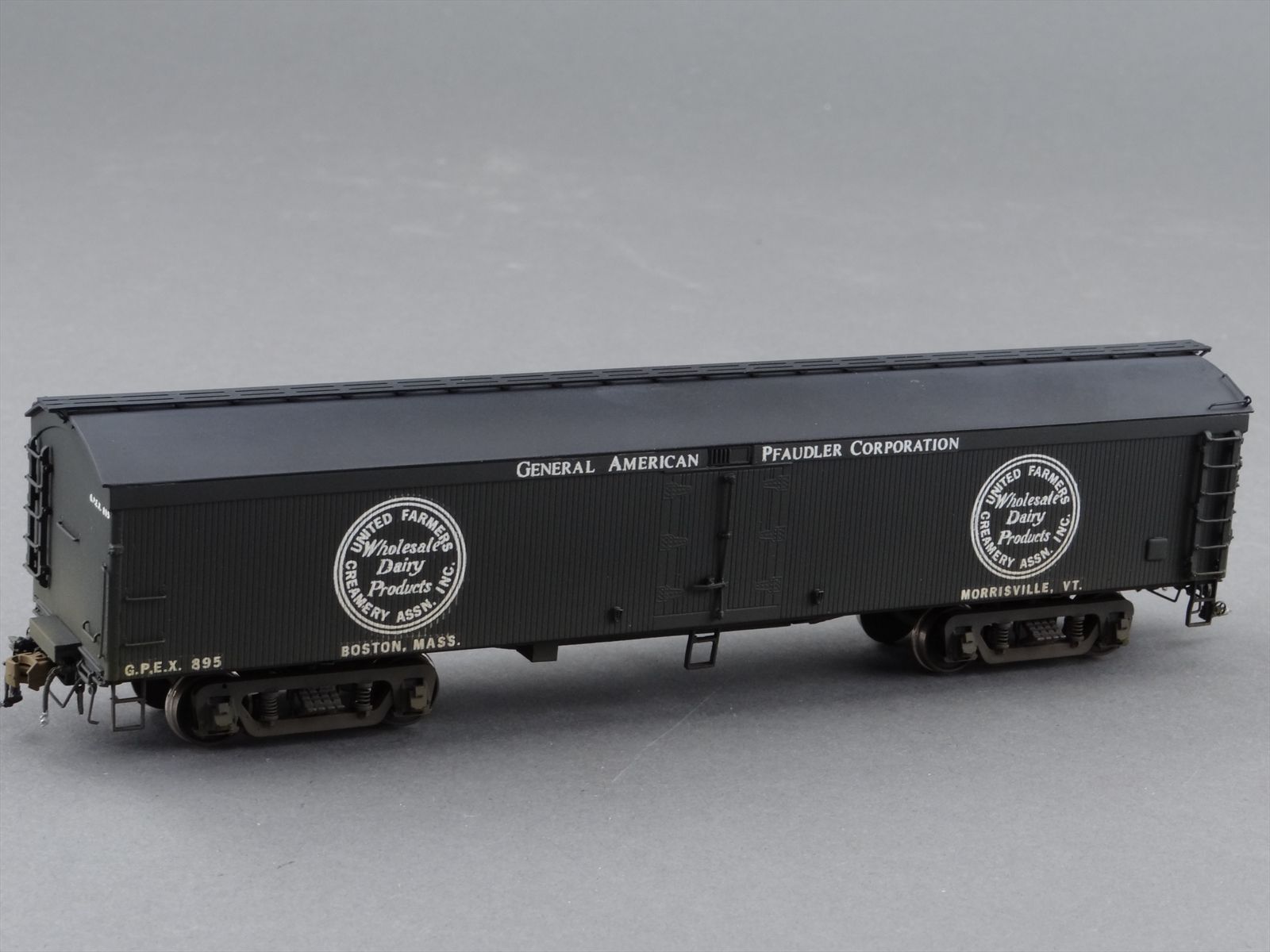 HO Brass Model Train - OMI 3061 GPEX 53' Wood Milk Car 2-Door - United ...