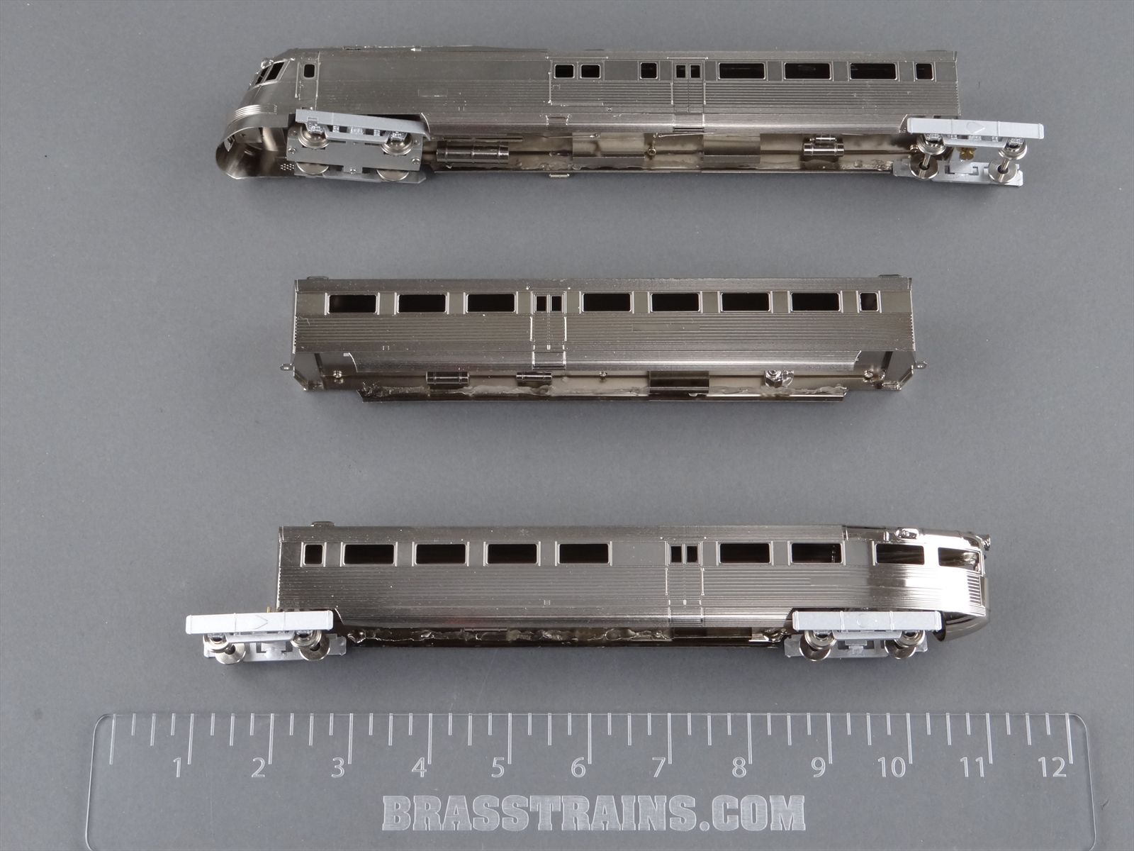 HO Brass Model Train - NJCB Orion B&M Boston & Maine Flying Yankee 3 ...