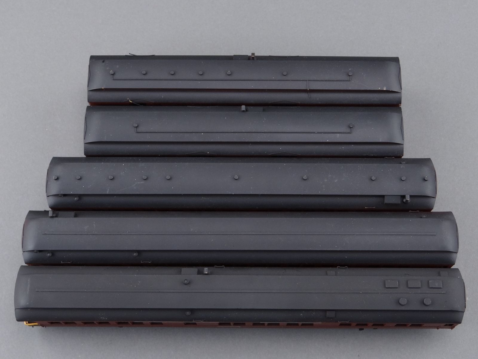 HO Brass Model Train - VH CPR CP Kettle Valley 5-Car Passenger Set - Custom