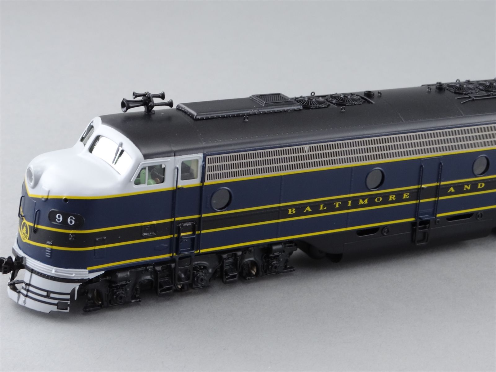 HO Brass Model Train - CIL 2113.1 Challenger B&O Baltimore & Ohio E8 ...