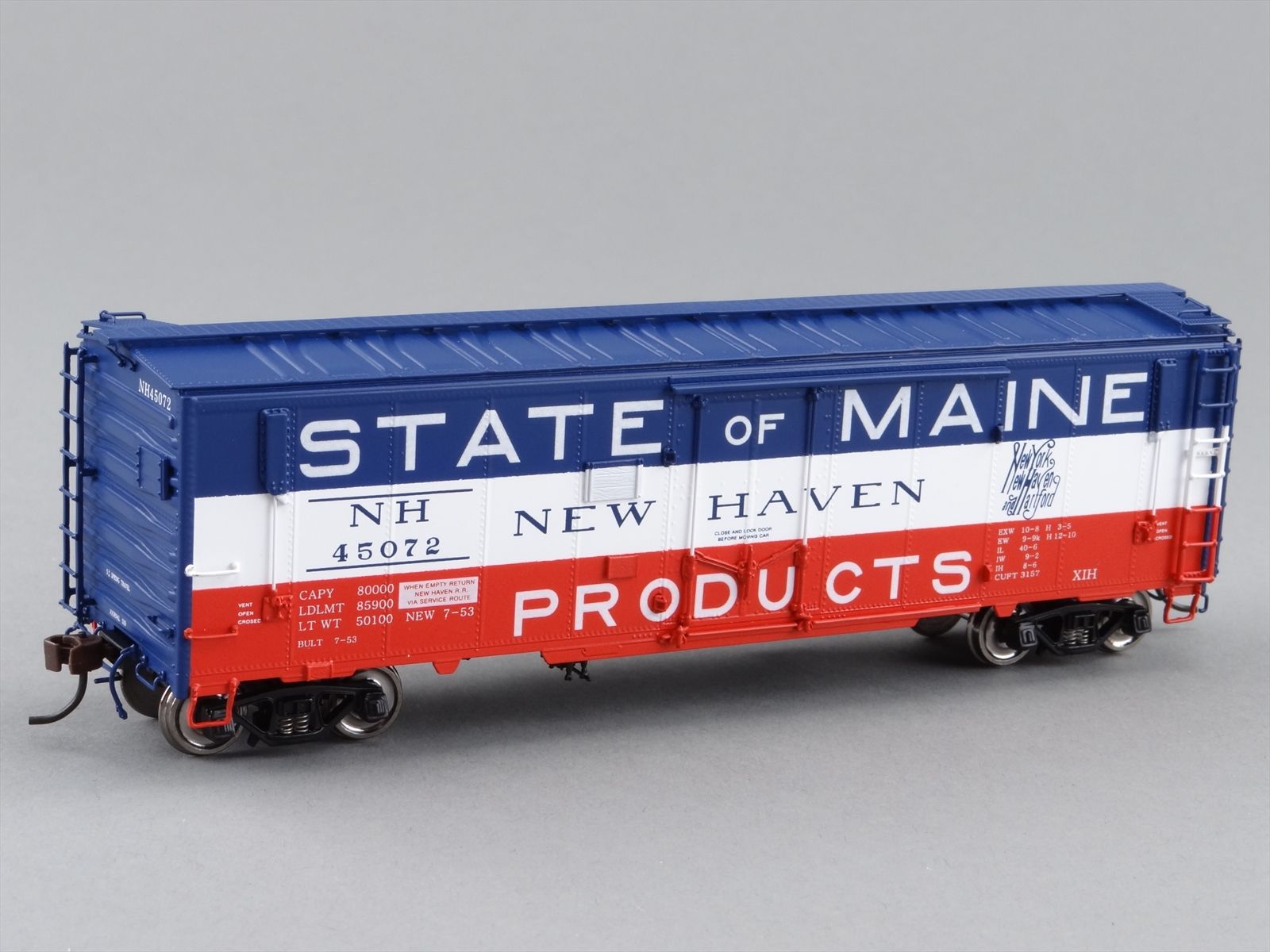 HO Brass Model - CCI NH New Haven Insulated Box Car #45072