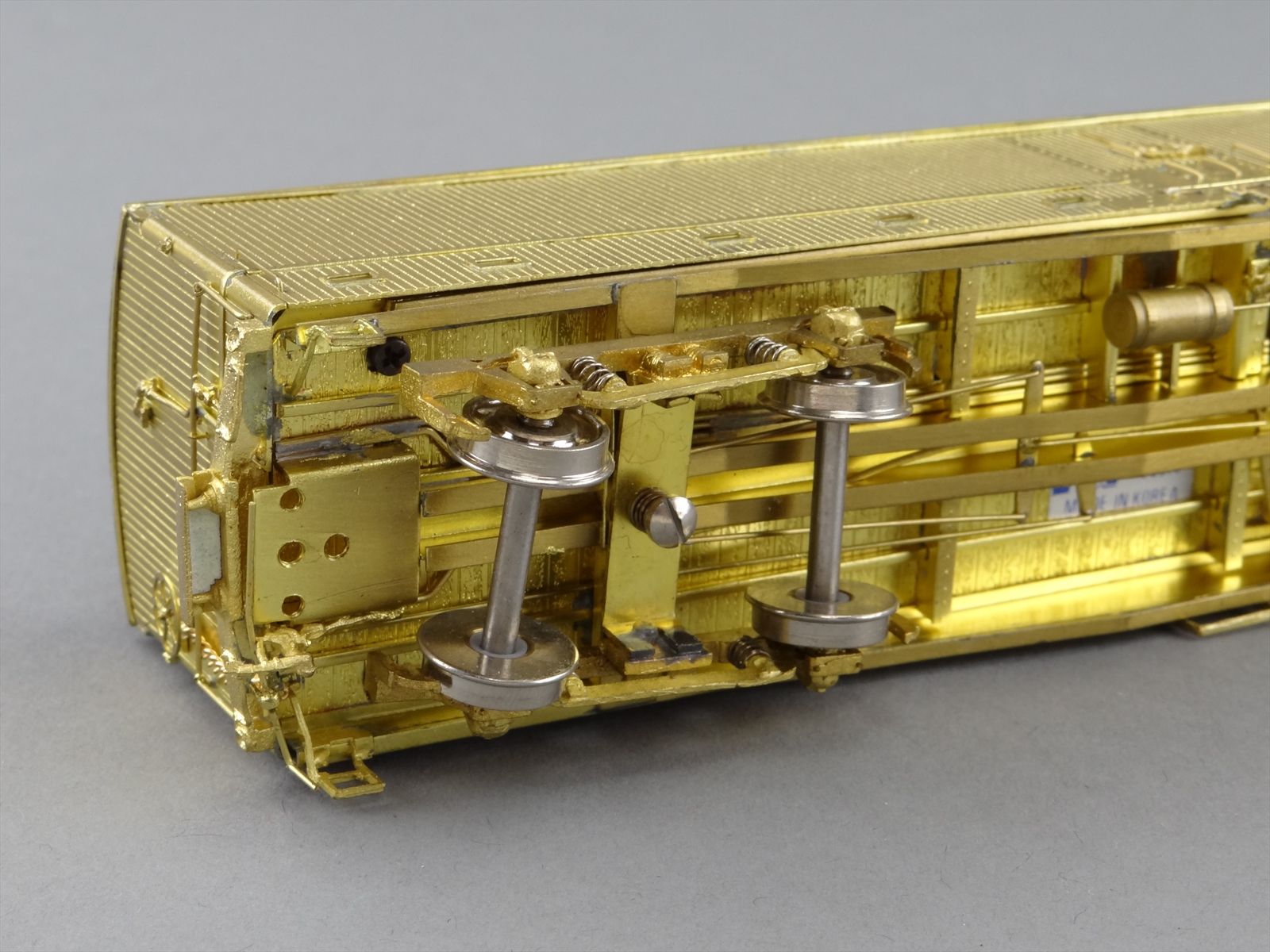 HO Brass Model - Custom Brass NYC Milk Reefer
