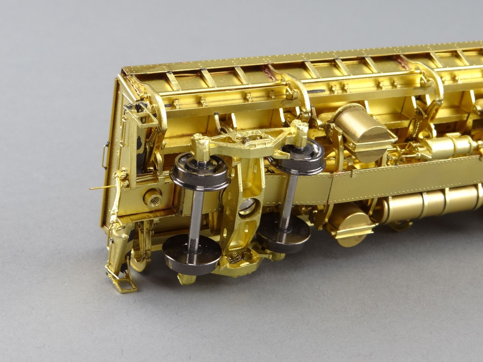 HO Brass Model Train - W&R Magor Side Dump Car Unpainted with Decals