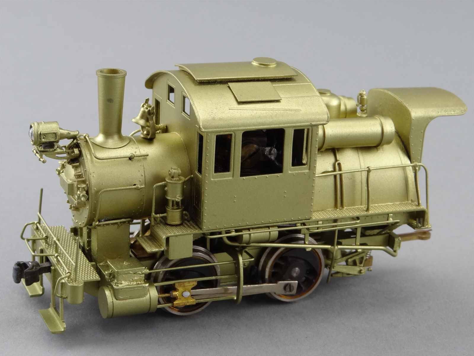 HO Brass Model Train - Gem KT-104 Readng A-5a 0-4-0 Camelback - Unpainted