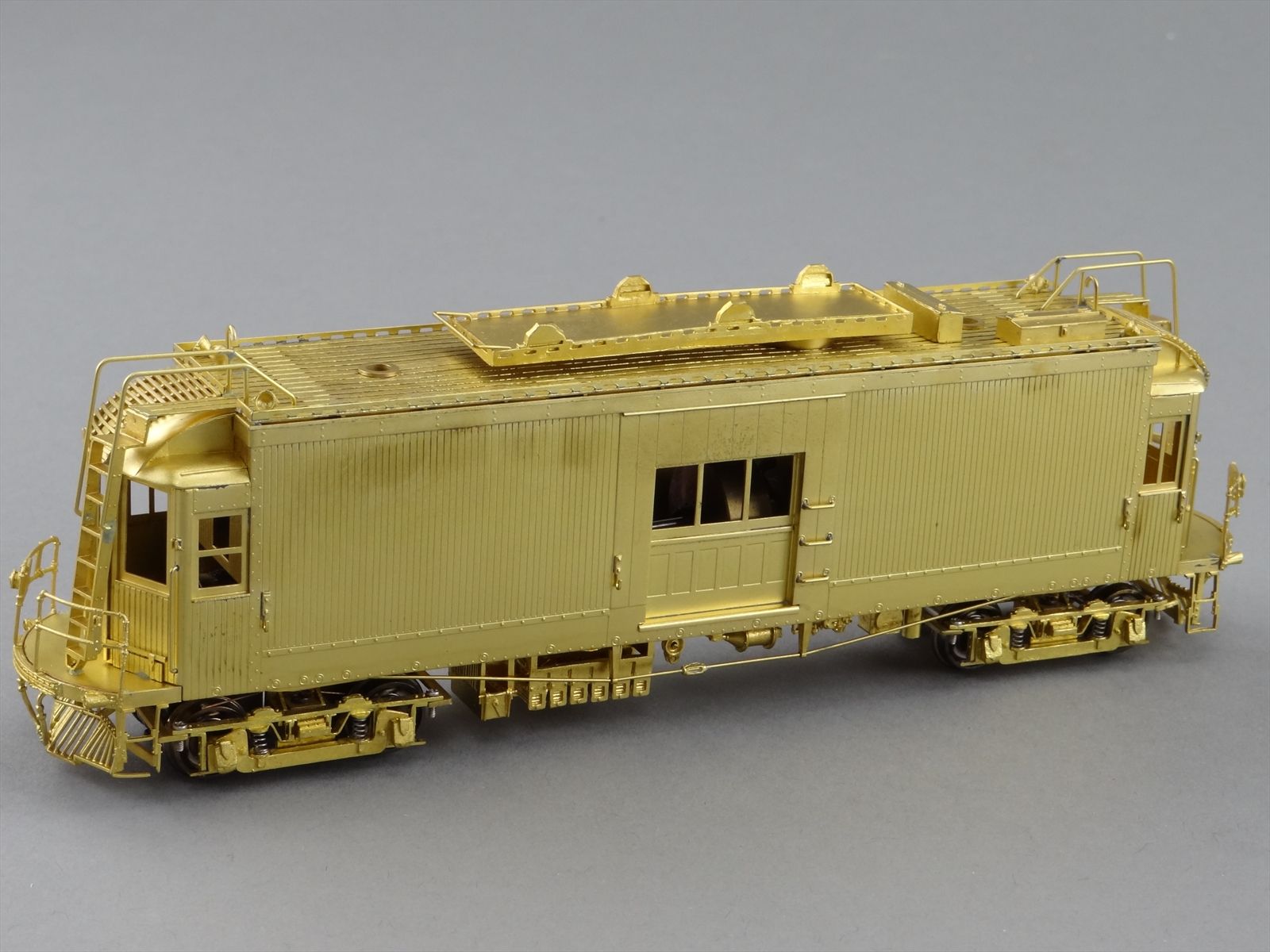 HO Brass Model Train - MTS Imports Ajin CNS&M #606 Line Car