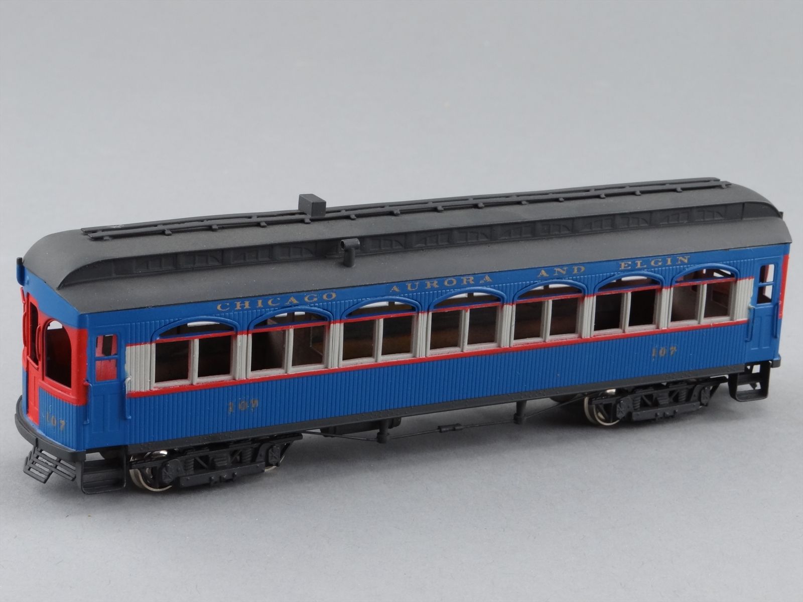 HO Brass Model - SOHO - CA&E Chicago, Aurora & Elgin #101 Trailer Coach ...