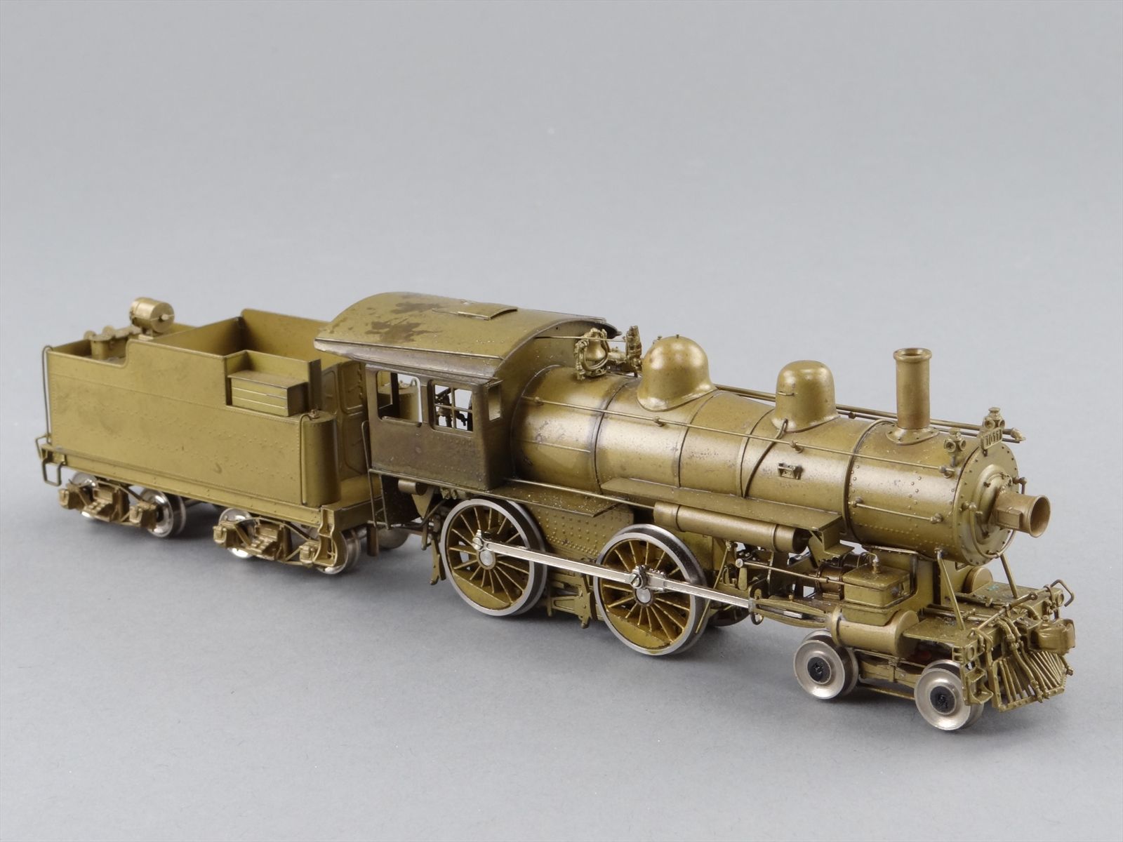 HO Brass Model Train - PFM Pacific Fast Mail SKI B&M Boston & Maine 4-4 ...
